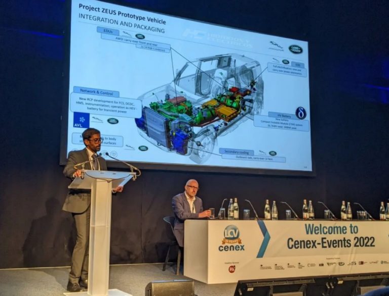 The First Land Rover Defender Equipped With A Hydrogen Fuel Cell System ...