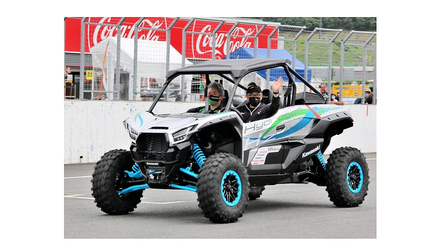 Japan: Kawasaki Unveils Two Wheeled R&D Hydrogen Vehicle Driven By ...