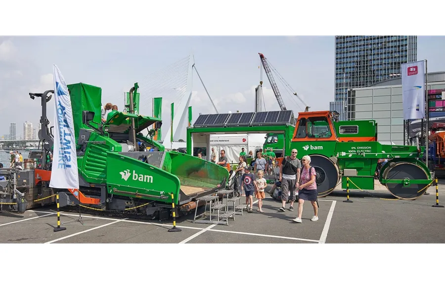 BAM Introduces First Construction Machine With Hydrogen Combustion Engine