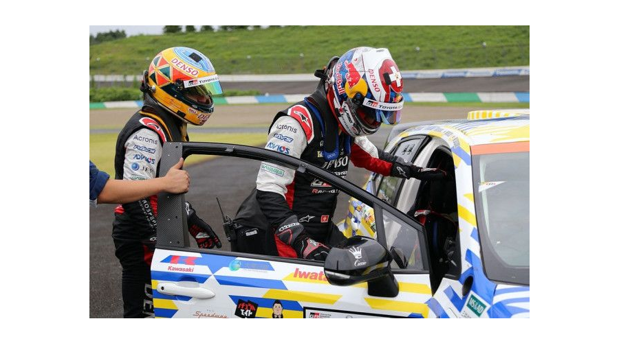 Toyota WEC Team Test Drive Hydrogen Engine Vehicle At S-Tai Motegi