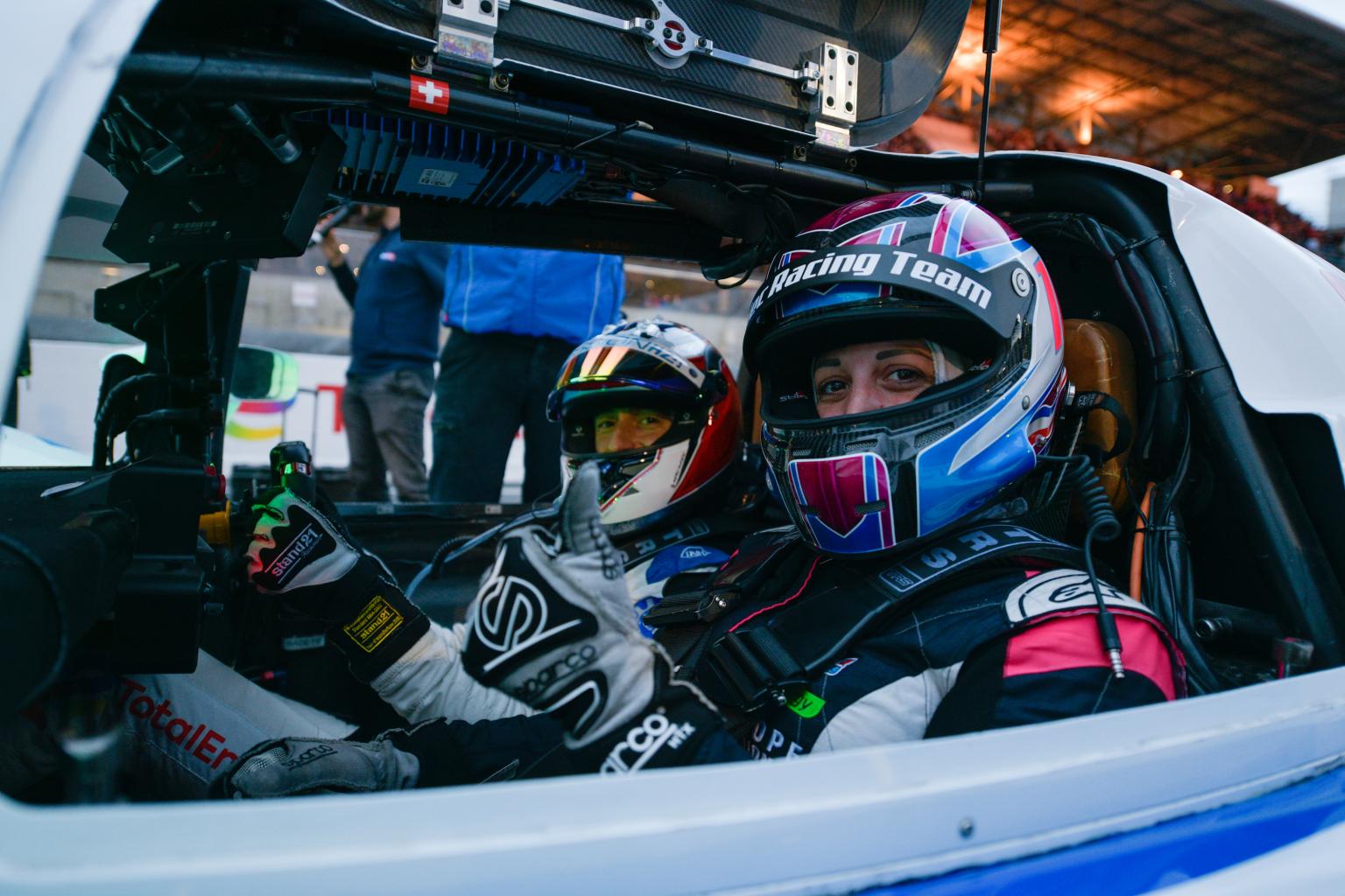 Jennifer Janiec, Passenger Of The LMPH2G During The 37th Edition Of The ...