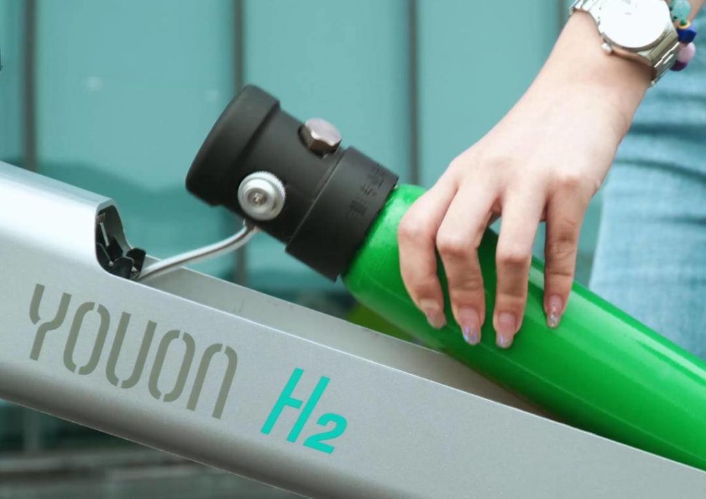 Hydrogen Fuel Cell Powered Bike Launched In China - FuelCellsWorks