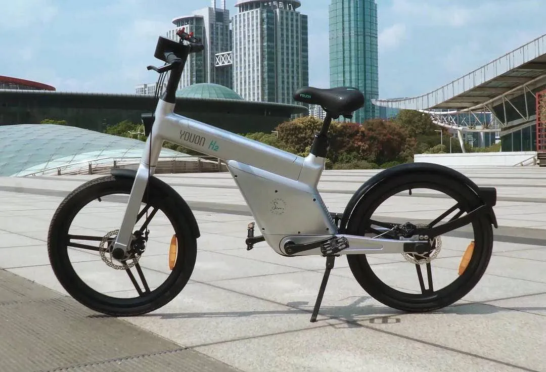 Hydrogen Fuel Cell Powered Bike Launched in China