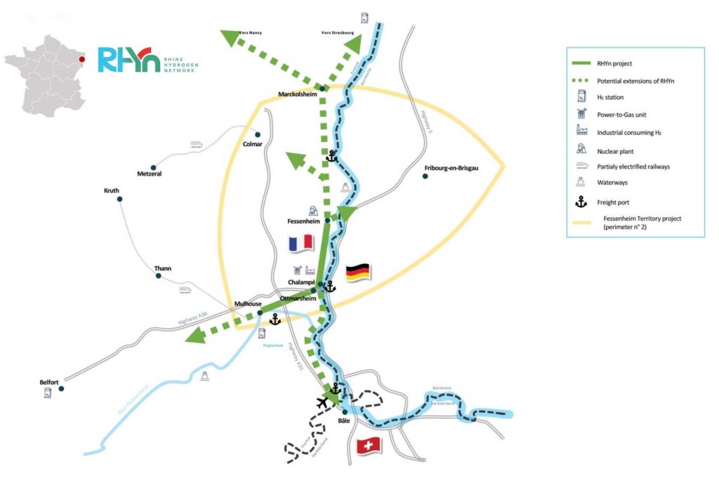Hydrogen Network: RHYn Project Explained By GRTgaz - FuelCellsWorks
