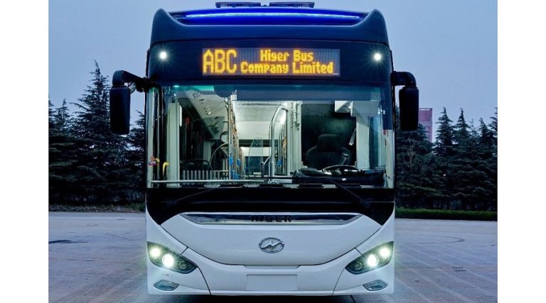 Higer Will Have An Articulated Electric Bus Running In Brazil And ...
