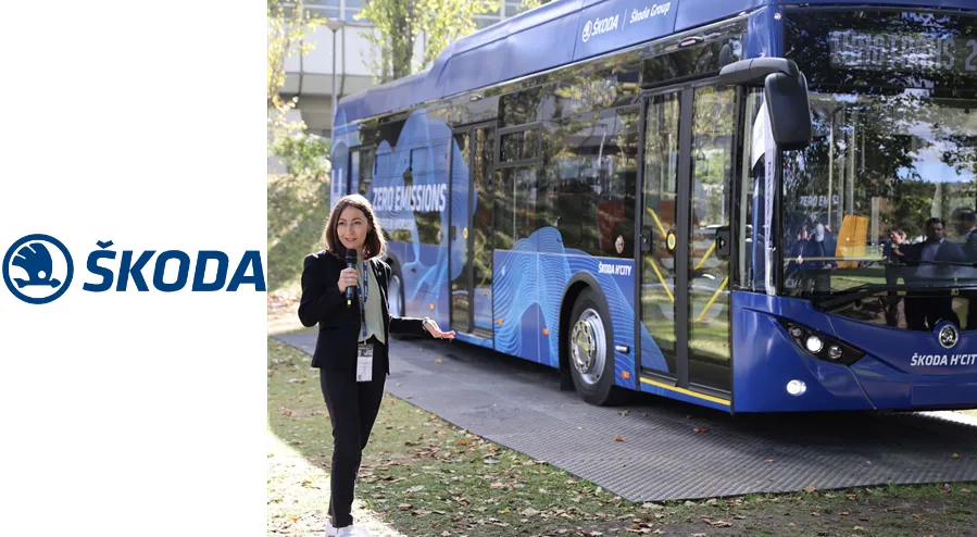 Škoda Launches Hydrogen-Powered City Bus