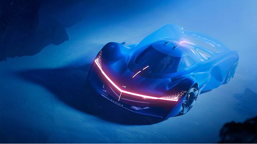 Alpine Alpenglow Concept (2022) Debuts With Hydrogen At Paris Motor ...