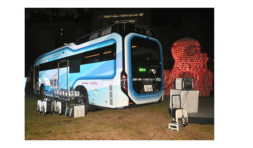 In Japan Fukuoka City Has Started Using “Moving E,” a Bus That Uses ...