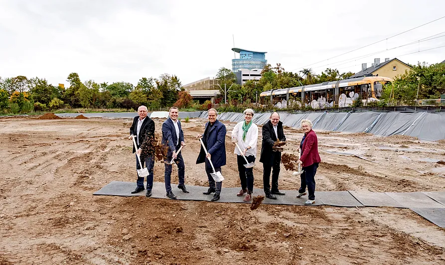 Groundbreaking Held for Hydrogen Bus Depot in Heidelberg