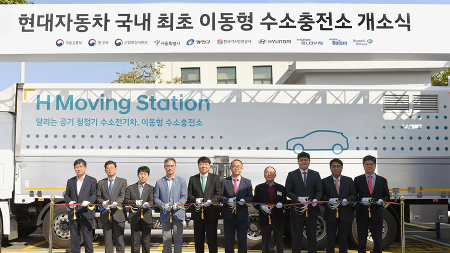 Hyundai Motor Company Begins Operation of Korea's First Mobile Hydrogen ...