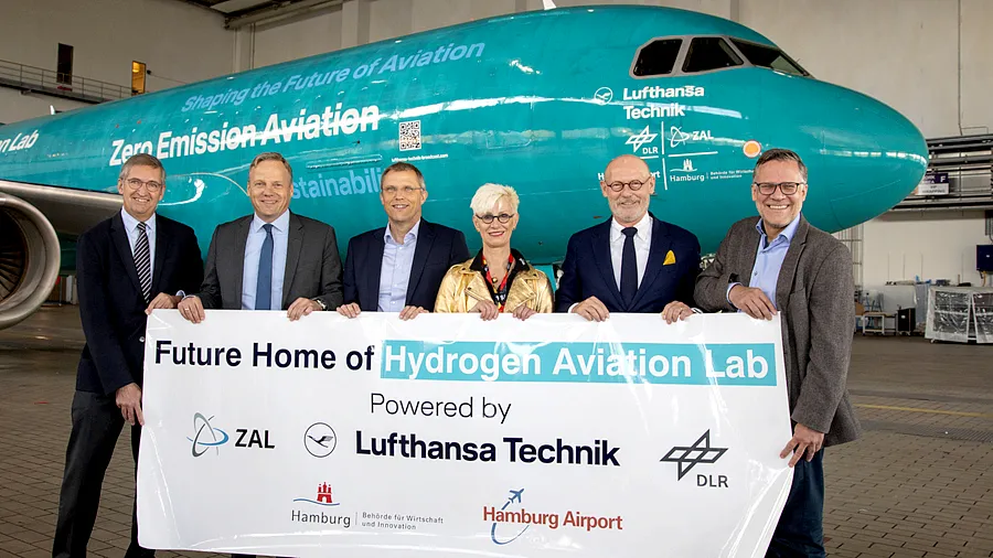 Redesigned A320 Unveiled - Hydrogen Aviation Lab Is Taking Shape in Hamburg