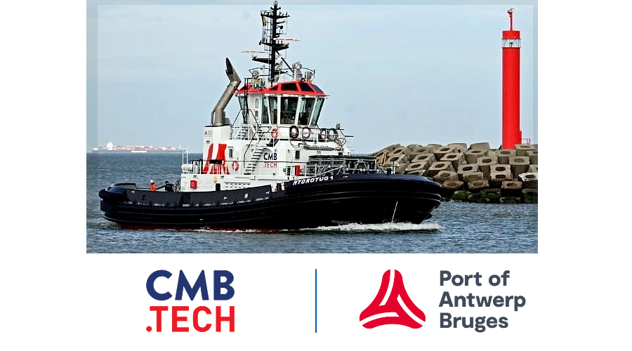 Hydrogen-Powered Tug Arrives In Belgium For Final Testing - FuelCellsWorks