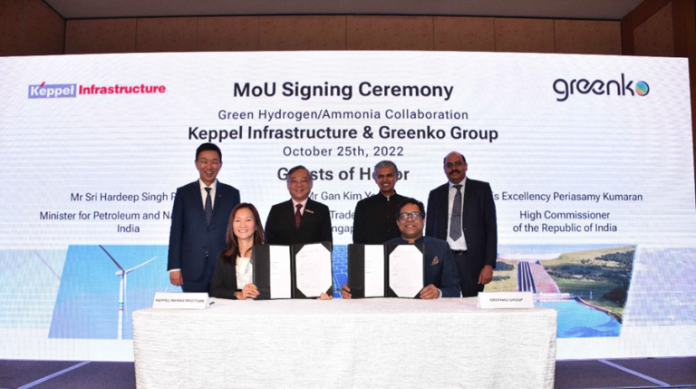 Keppel Infrastructure Partners Greenko To Explore Green Ammonia And ...
