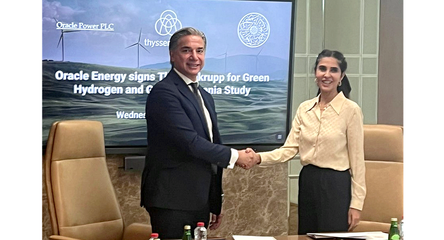 Oracle Power PLC, Announces The Appointment Of Thyssenkrupp For Green ...