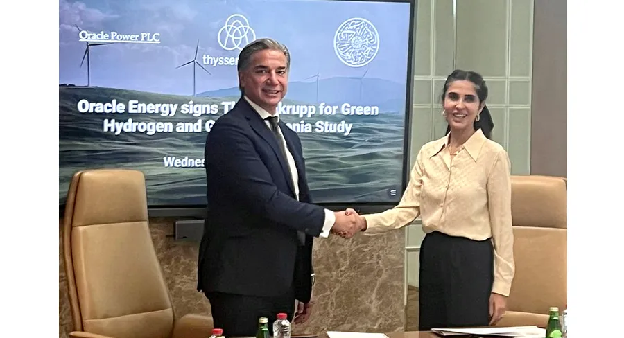 Oracle Power PLC, Announces the Appointment of Thyssenkrupp for Green ...