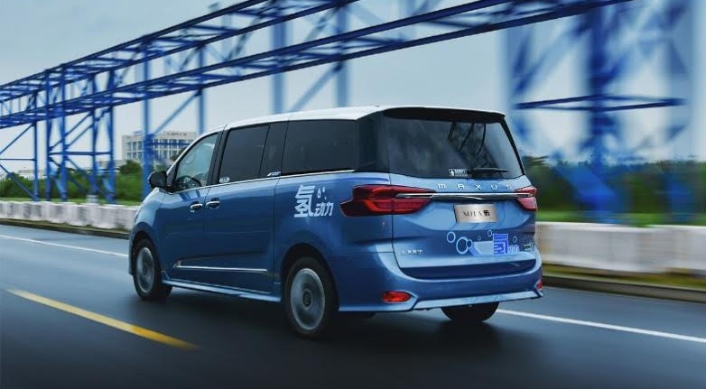 SAIC Motor Puts First Batch Of 80 Hydrogen Fuel Cell Vans Into Service ...
