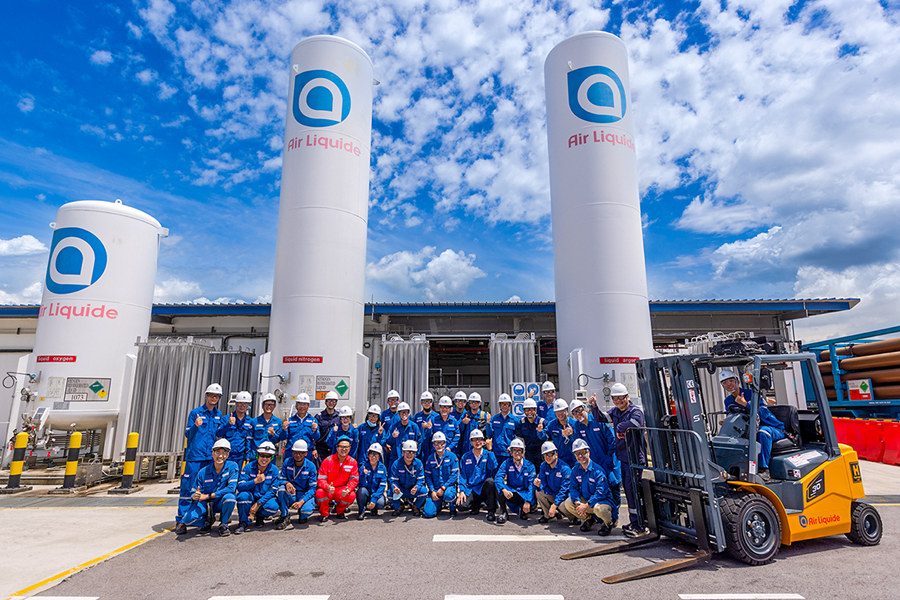 Singapore: Hydrogen Fuel Cell Forklift Pilot Trial Begins