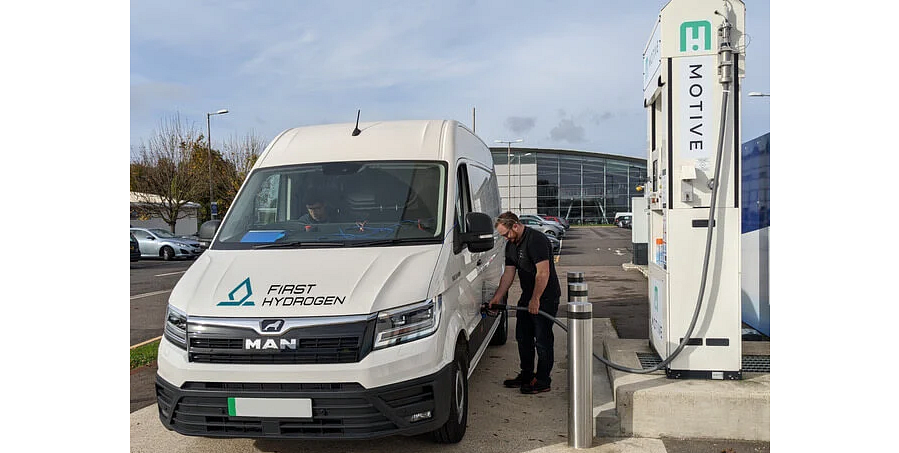 First Hydrogen's Green Hydrogen Powered Van Ready For Maiden Test Run