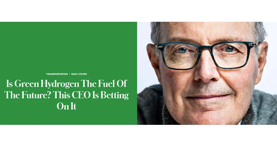 Forbes: Is Green Hydrogen The Fuel of The Future? Plug CEO is Betting on it