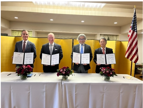 Japan: Los Angeles Port Authority And JETRO Sign Memorandum Of ...