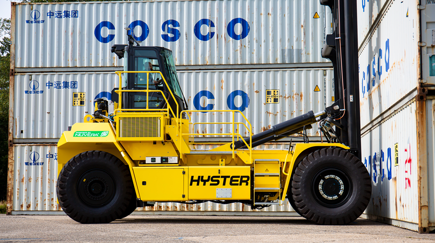 Nuvera Powers Fuel Cell Shipping Container Handler At The Port Of Los ...