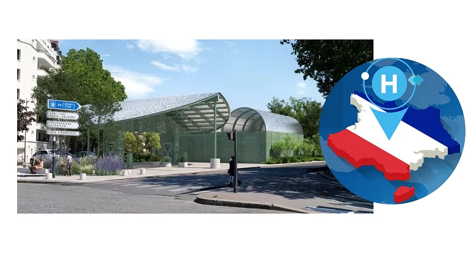 The Largest Hydrogen Station Will Soon Open in Paris
