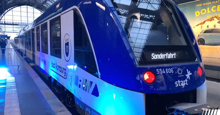 Germany: The First Hydrogen Train Has A Name As It Starts Service ...