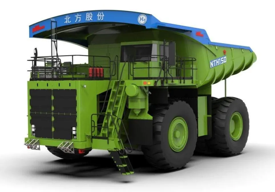 China's First 136-Ton Hydrogen-Powered Mining Truck Is About to Roll Off the Assembly Line