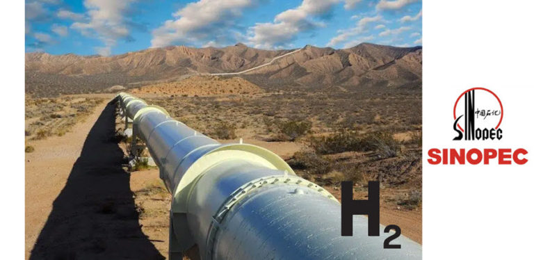 Sinopec To Invest 20 Billion Rmb ($2.8 Billion) To Build A 400 Km Hydrogen Pipeline