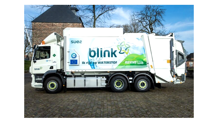 Netherlands: Hydrogen Fuel Cell Powered Garbage Trucks In Son En ...