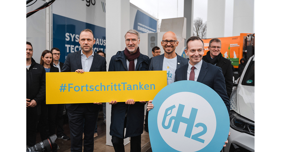 A Hydrogen Filling Station Has Been Opened At Tempelhofer Weg In Berlin ...