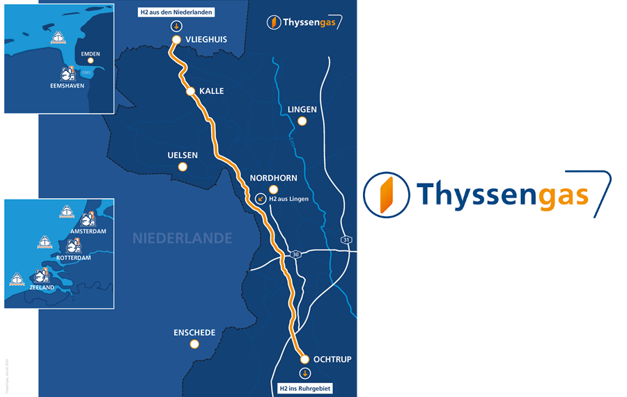 Thyssengas Acquires RWE Natural Gas Pipeline For Hydrogen Transport On ...