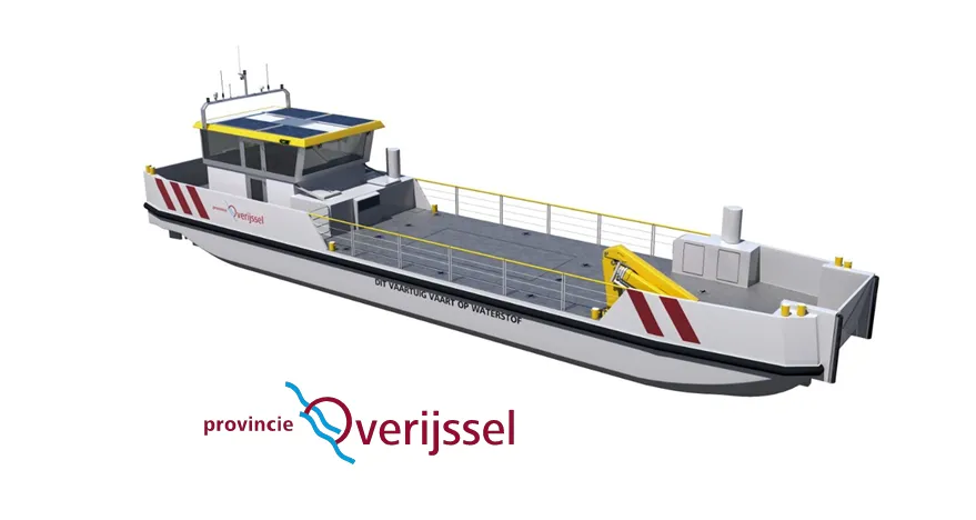 Province of Overijssel Launching Hydrogen-Powered Work Vessel That ...