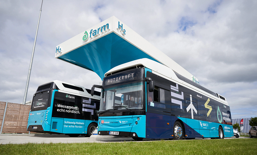 CaetanoBus Provides Hydrogen Buses To German Railways - FuelCellsWorks