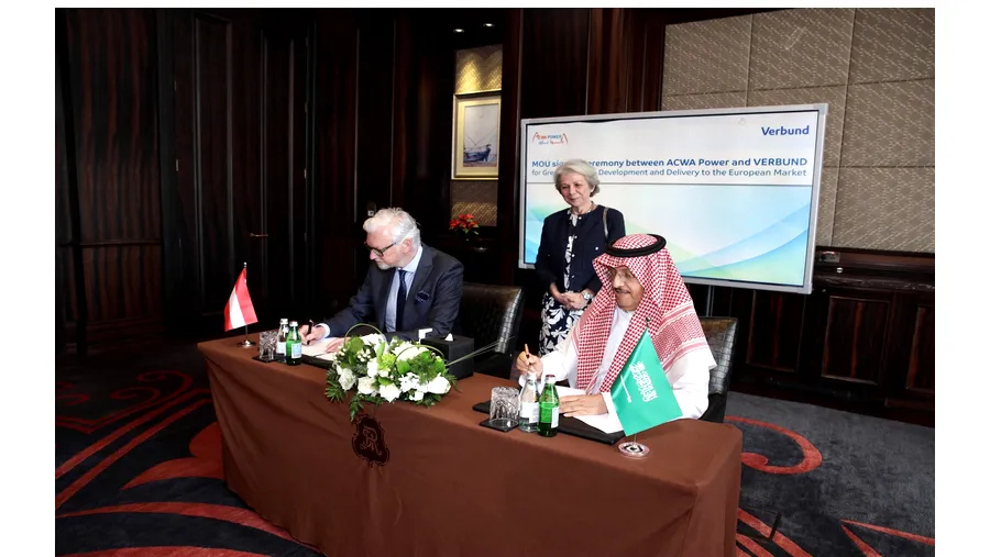 Acwa Power Partners With European Electricity Supplier Verbund for ...