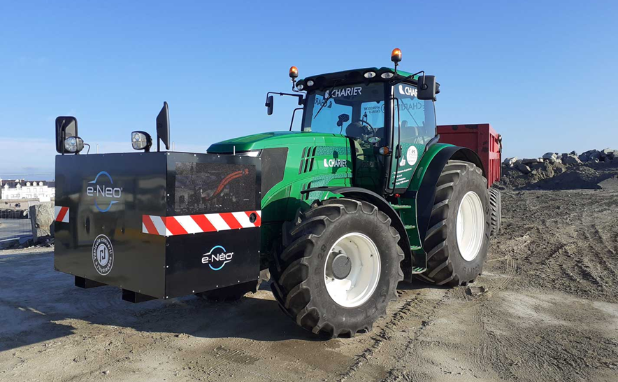 France's First Hydrogen Tractor Launched By Public Works Company In ...