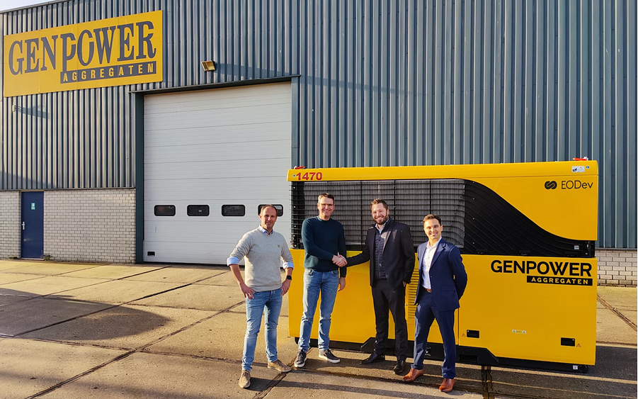 GENPOWER Will Distribute EODev's GEH2® In The Netherlands - FuelCellsWorks