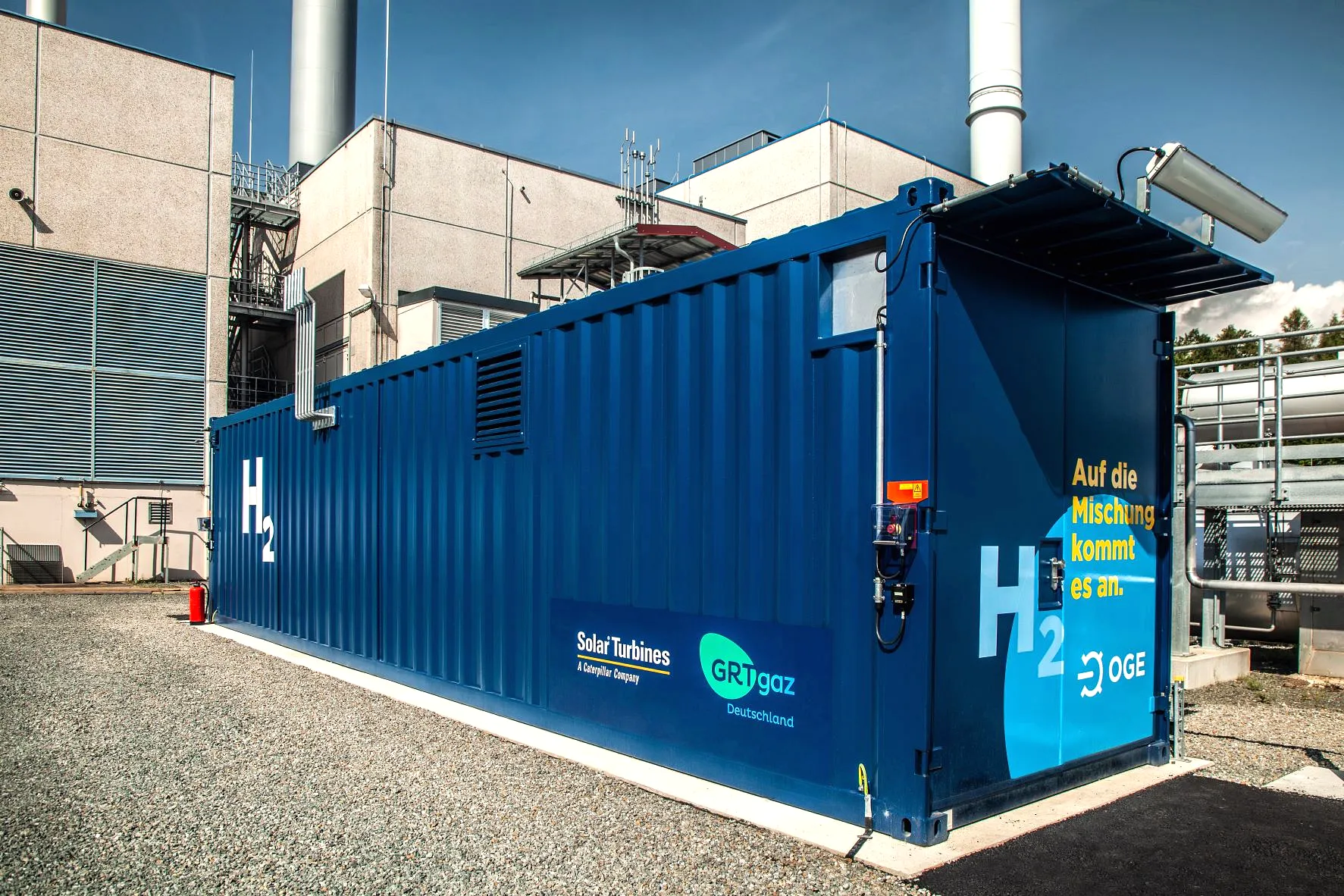 Germany: MEGAL Gas Turbine Successfully Operates with Hydrogen Mixture