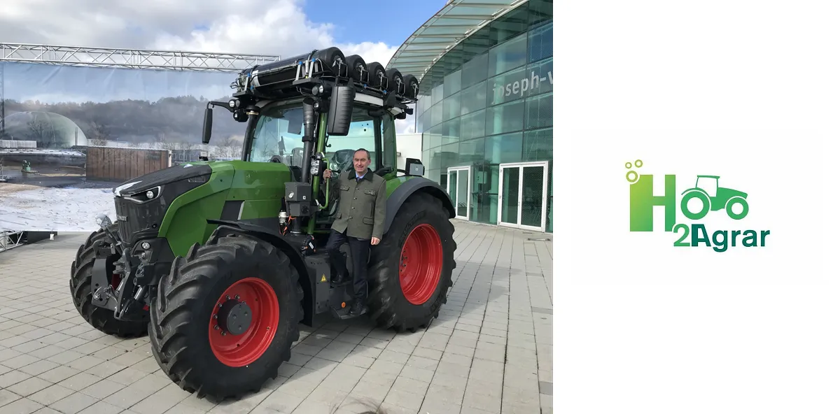 Fendt Exhibits the First Hydrogen Tractor at the Hydrogen Summit
