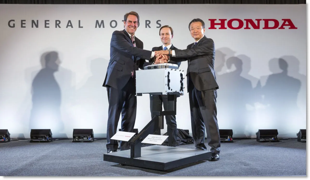 Hydrogen Fuel Cell Co-Developed by Honda and GM to Begin Production