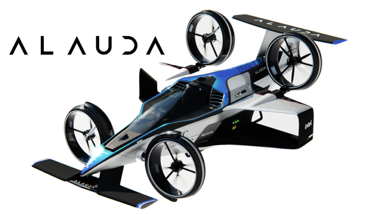 Alauda Aeronautics Unveil Crewed Hydrogen-Powered Flying Electric Race Car