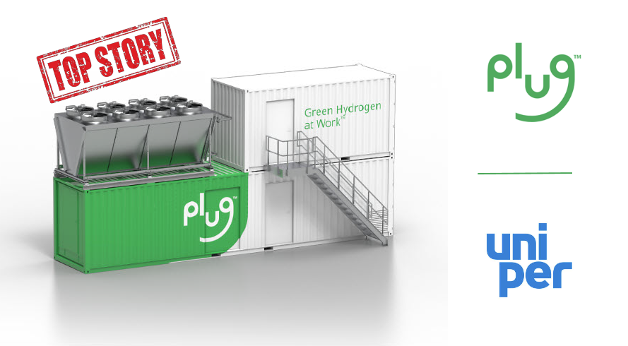 Uniper Selected Plug To Design The 100 MW Electrolyzer Package For ...