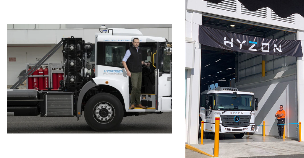 Video: Hyzon Launches Australia’s First Locally Designed Hydrogen Truck ...