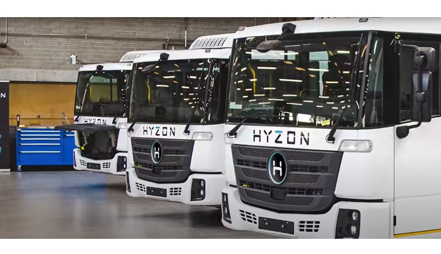 Video: Hyzon Launches Australia’s First Locally Designed Hydrogen Truck ...