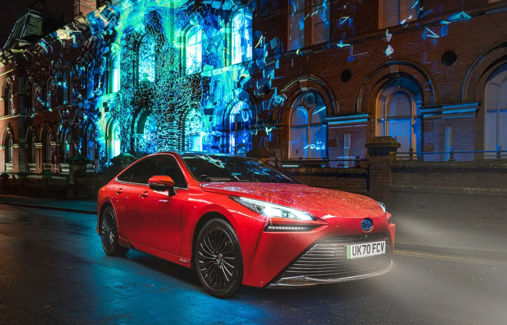 Toyota Stages Hydrogen-Powered Film Shoot Celebrating Its Heritage and ...