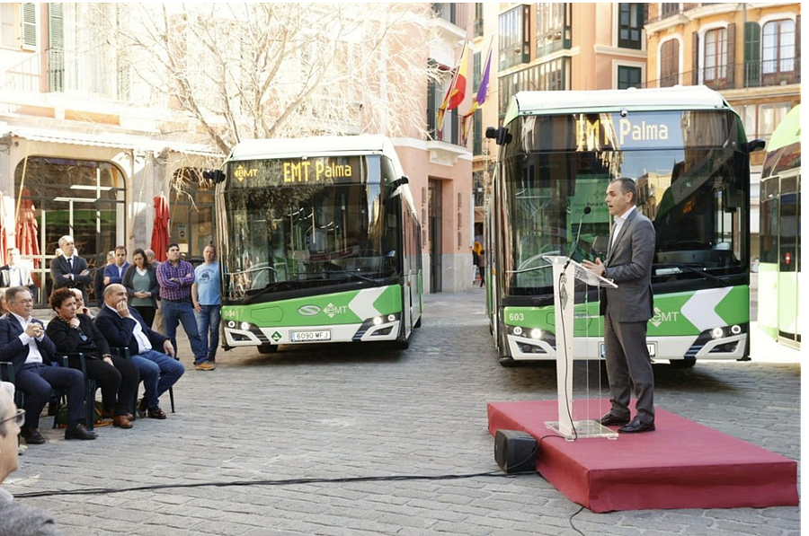 Enagas Launches Three Green Hydrogen Buses With Municipal Transport ...