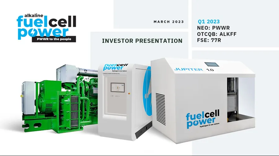 Power To The People Fuel Cells Axon, Through Its ISETEC Fund,