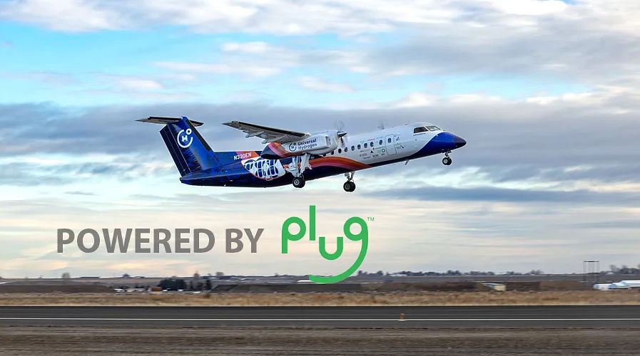 Plug-Powered Airliner Takes Off at Washington State Airport