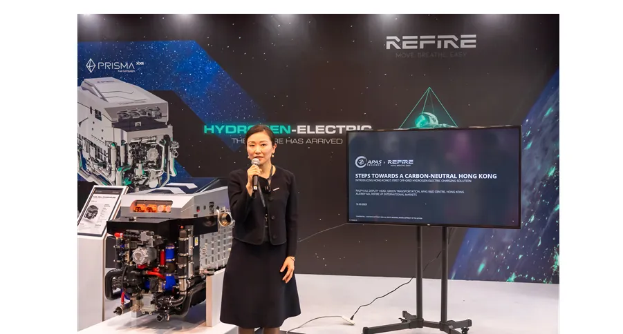 REFIRE Group Unveils PRISMA XXII Heavy-Duty Fuel Cell System at Tokyo's ...