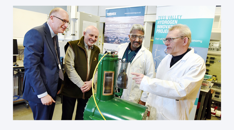 Teesside University Collaboration To Innovate Hydrogen Production